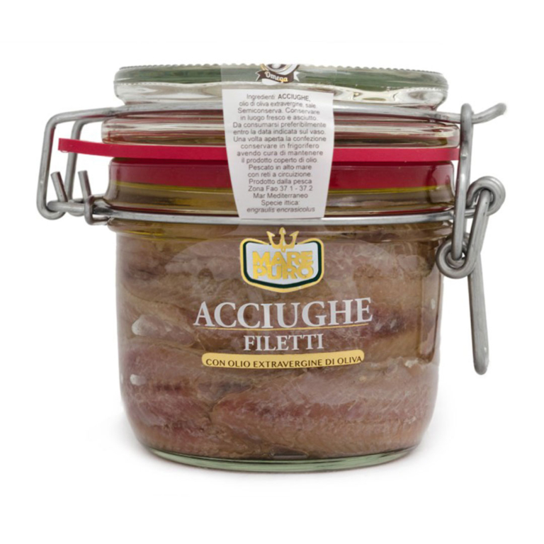Pure Sea Anchovy Fillets - Blue Marlin - Bottarga of Sardinia